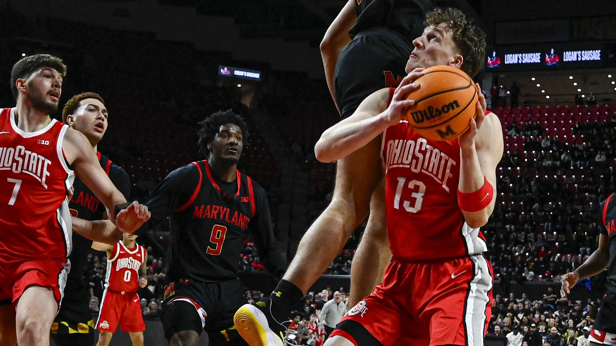 Ohio State Dispatches of Maryland 82-62 Behind Huge Game from Christoph ...